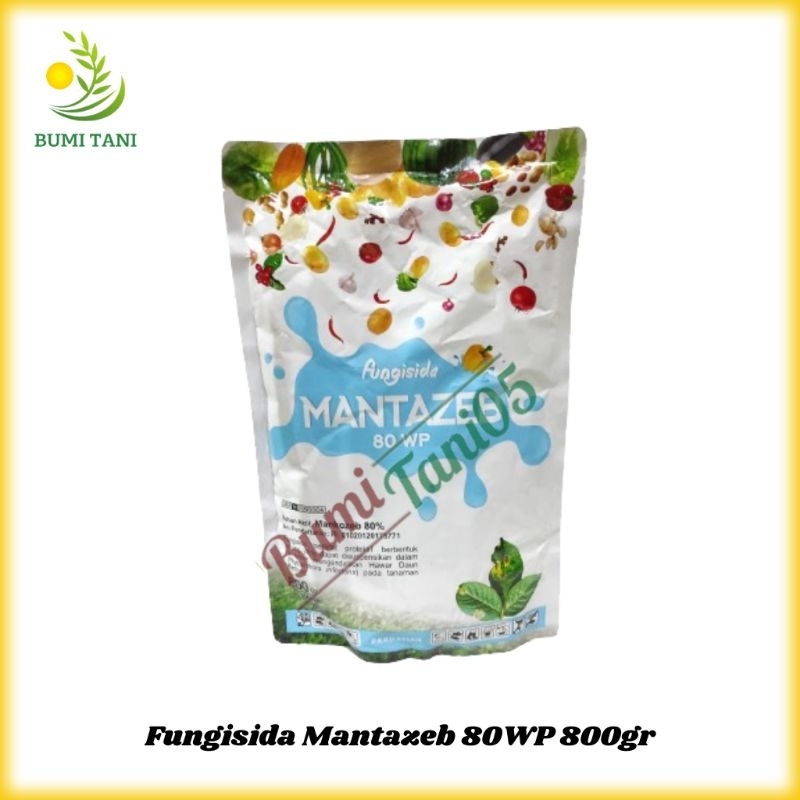 Jual Fungisida Mantazeb 80WP 800gr Mangkozeb 80% Pestisida Hawar Daun ...