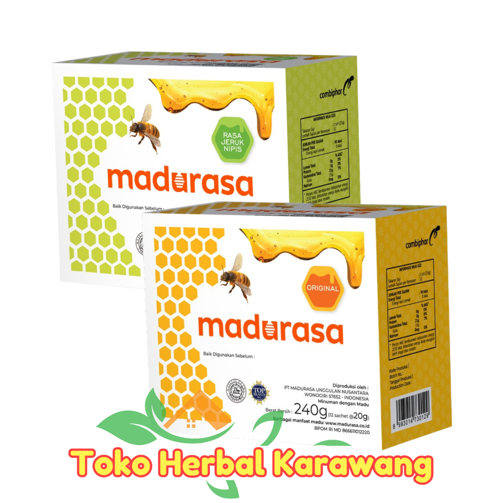 Jual Madurasa Sachet 1 Box Isi 12 Sachet - Original / Jeruk Nipis | Shopee Indonesia