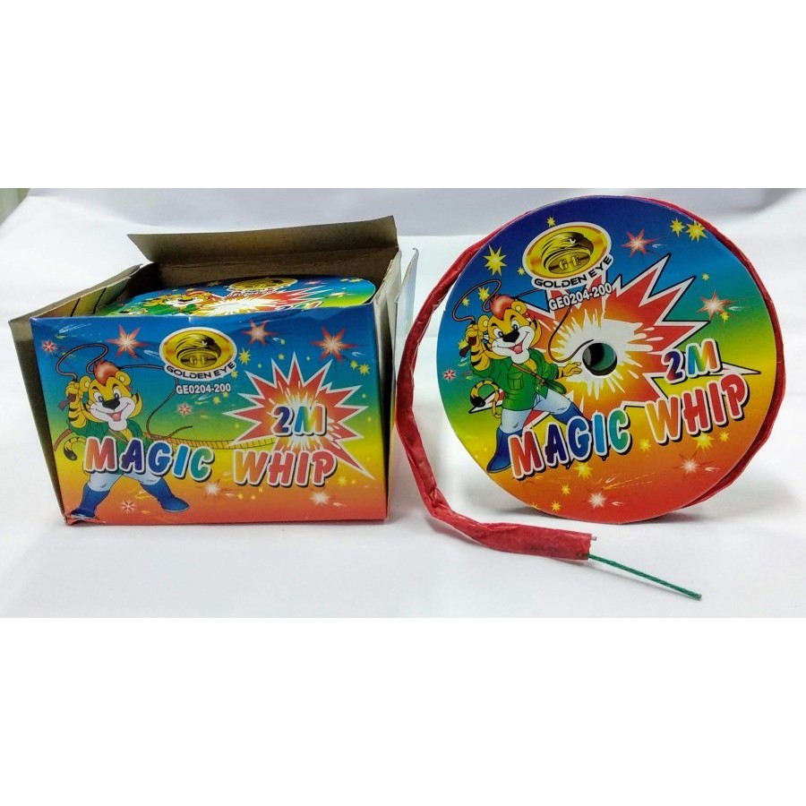 Jual Petasan Tali Pretek Kembang Api Magic Whip 200 CM GE0204-200 2 ...