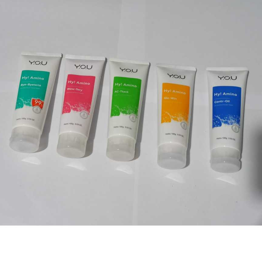 Jual You Hy Amino Facial Wash | Anti Acne | Oil Control | Brightening ...