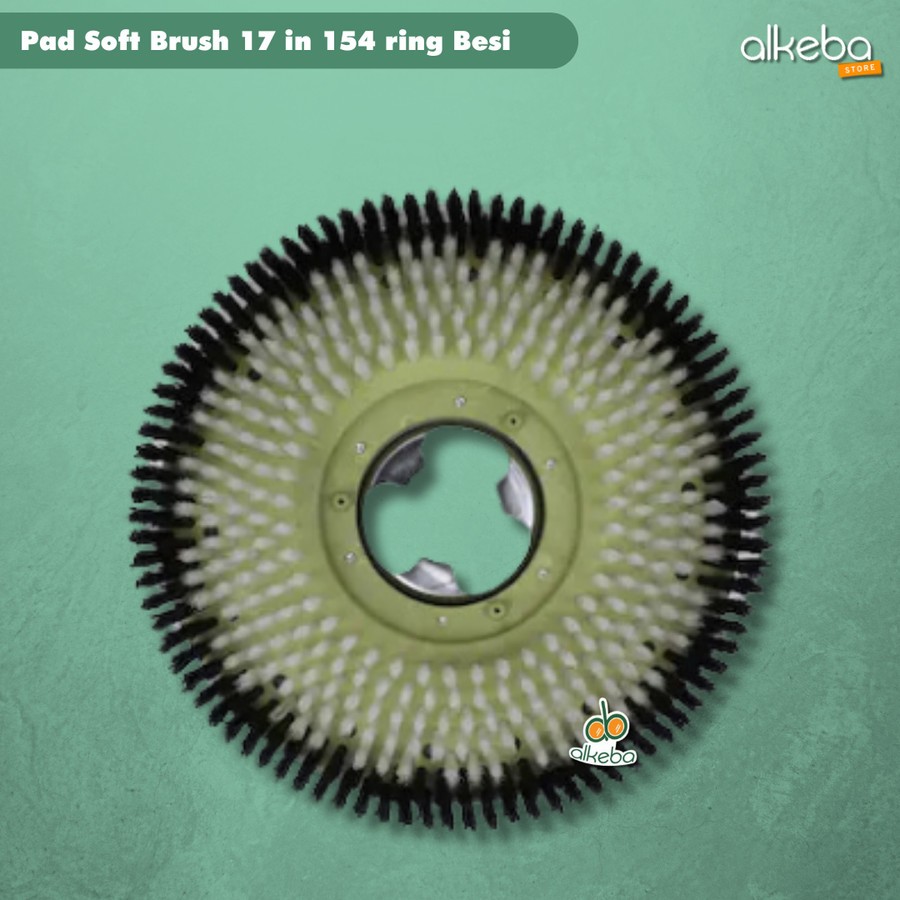 Jual Pad Shampooing 17 inch - Soft Brush 154 ring besi sikat halus ...