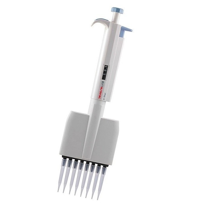 Jual Pipet Multichannel MICROPIPETTE 5-50ul (0.05 mL) / 8-Channel ...