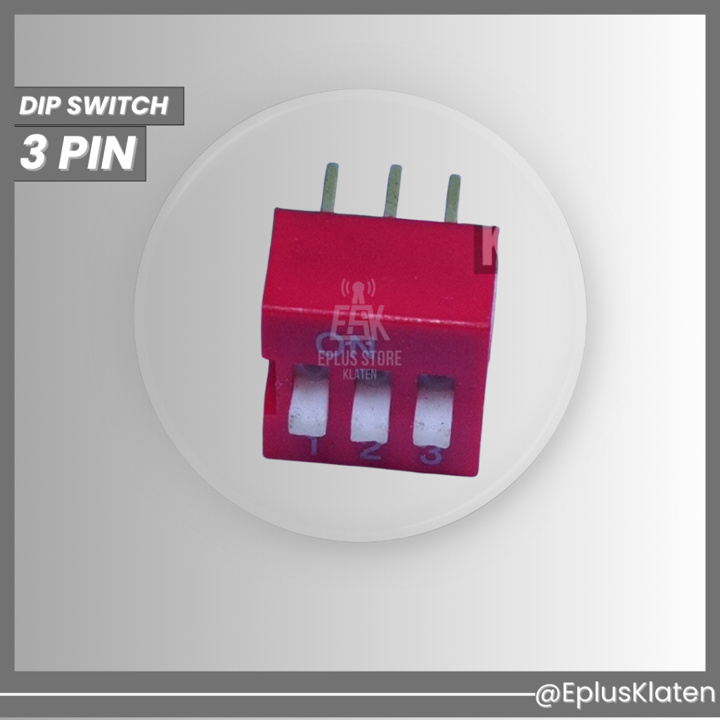 Jual dip switch dipswitch 3p 3pin pll control 3 p 3 pin pll pemancar fm | Shopee Indonesia