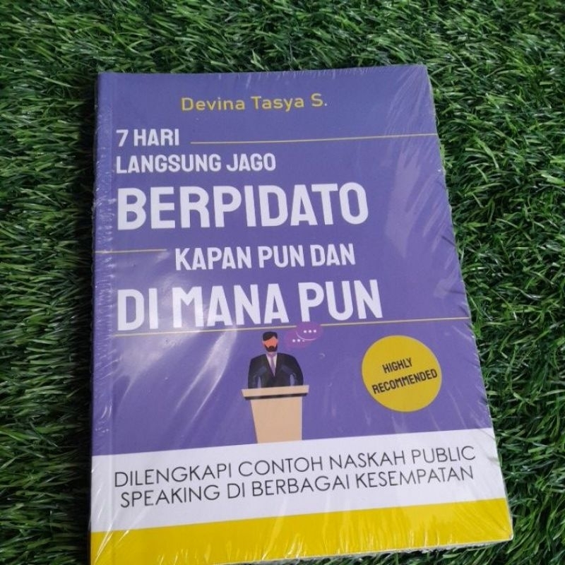 Jual BUKU 7 HARI LANGSUNG JAGO BERPIDATO KAPAN PUN DAN DIMANA PUN ...