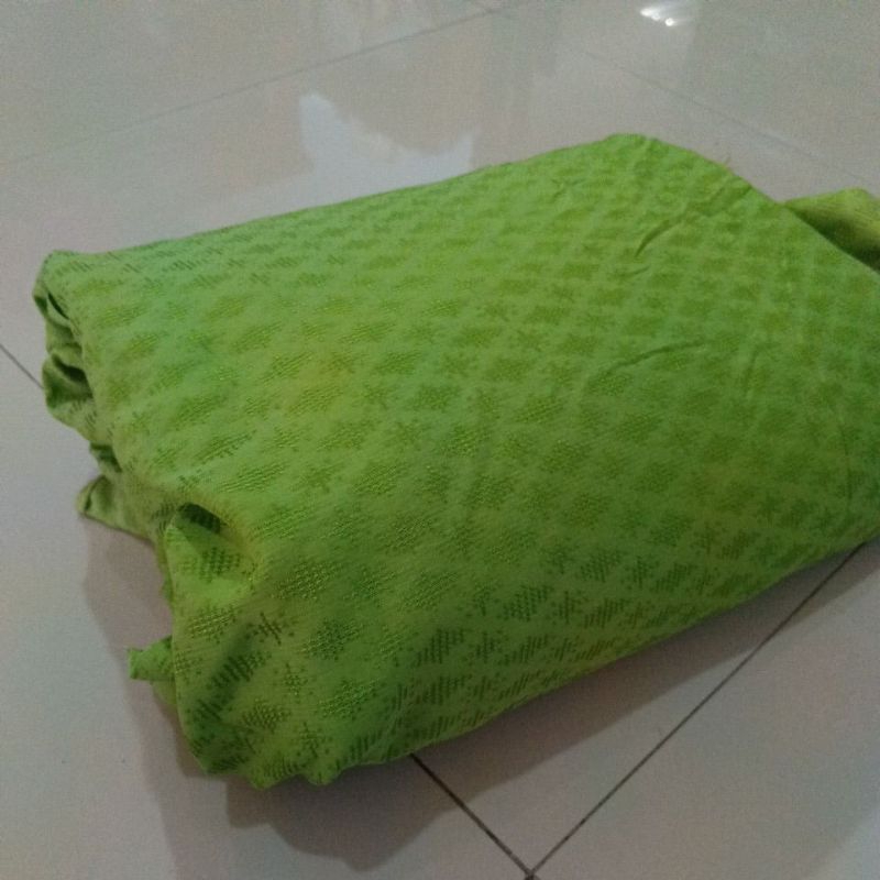 Jual Kain Dobi Doby polos Hijau Ijo Sage Dobbi Dobby cocok untuk ...