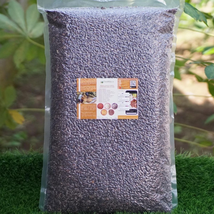 Jual Beras Hitam Organik Tinggi Serat Fresh langsung dari Petani | 5 kg ...