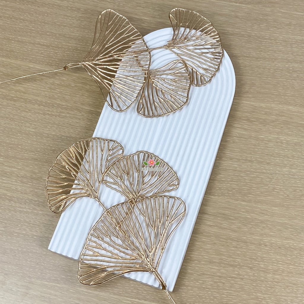 Jual Ginko Ginkgo Kecil Shell Leaf Bunga Imlek New Year Dekorasi 2024 ...