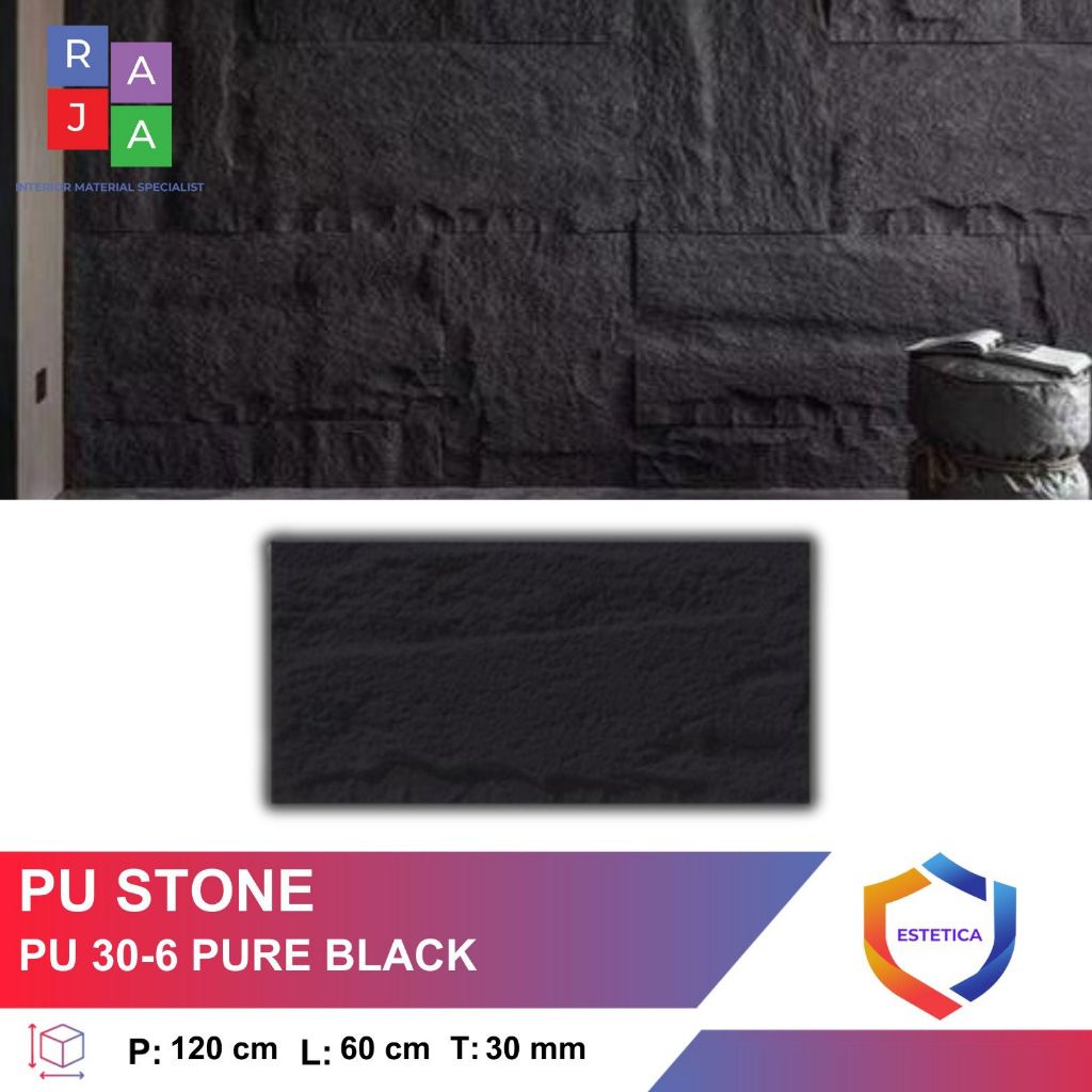 Jual PU Stone PVC Panel Batu Dinding PVC | Shopee Indonesia