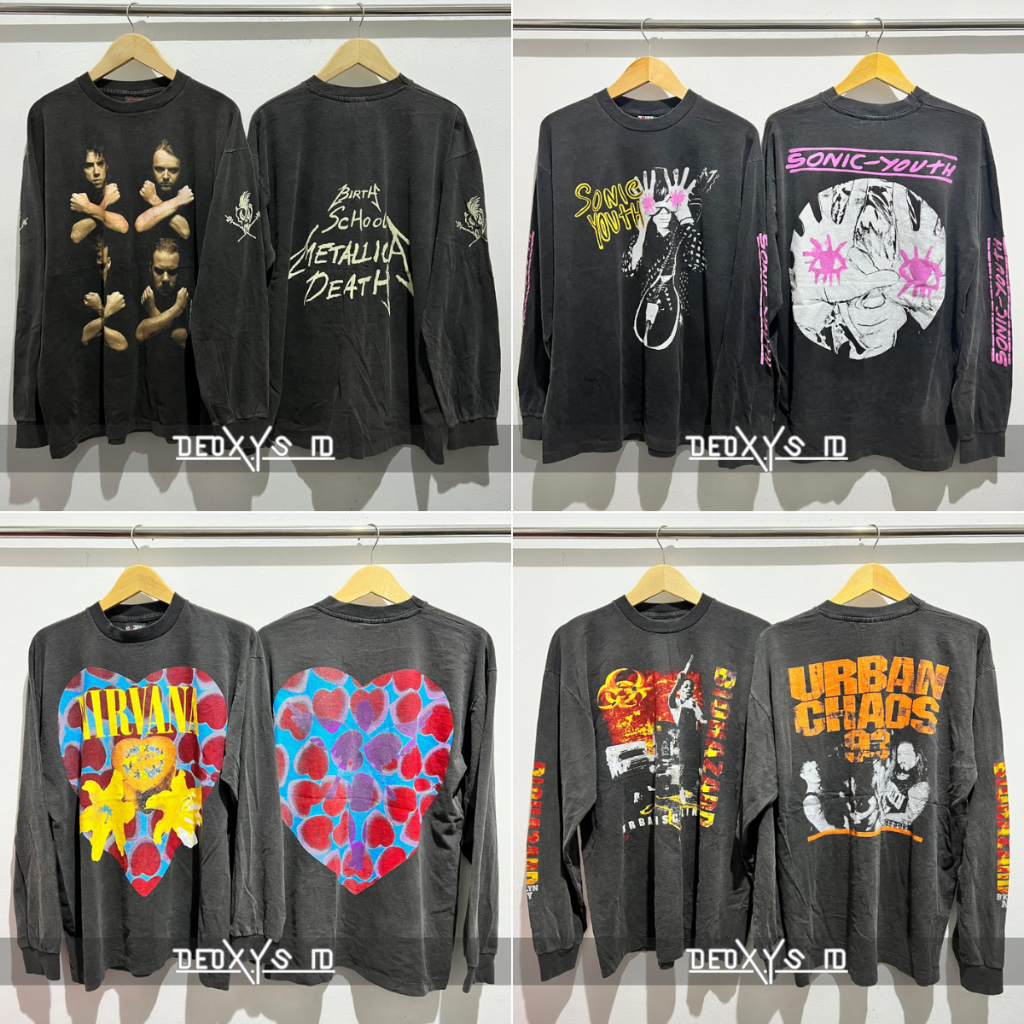 Jual KAOS BOOTLEG LONG SLEEVE TAG METALLICA ROCK BAND | Shopee Indonesia