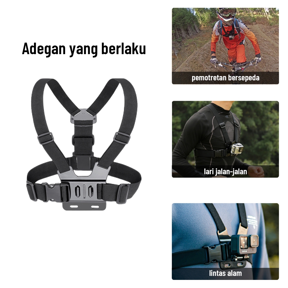 Jual Chest Strap Tali Dada Handphone & Mount Kamera Body Belt Holder HP ...