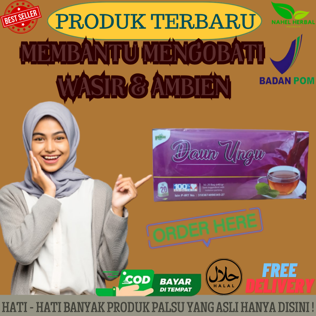 Jual Teh Celup Daun Ungu Obat Ambien atau Wasir - Herbal mengobati ...