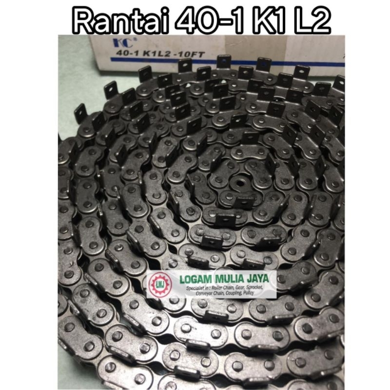 Jual RANTAI KUPINGAN RS 40-1 K1 L2 RS 40 SINGLE K1 EVERY 2 LINK RS 40 ...