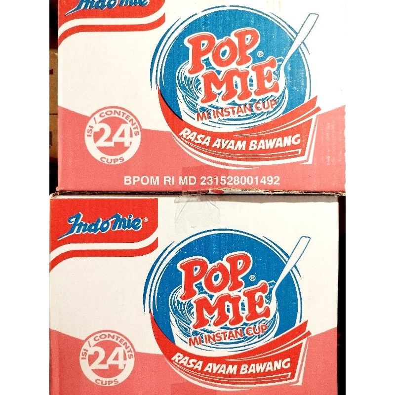 Jual POP Mie jumbo 75g, 1 dus isi 24pcs | Shopee Indonesia