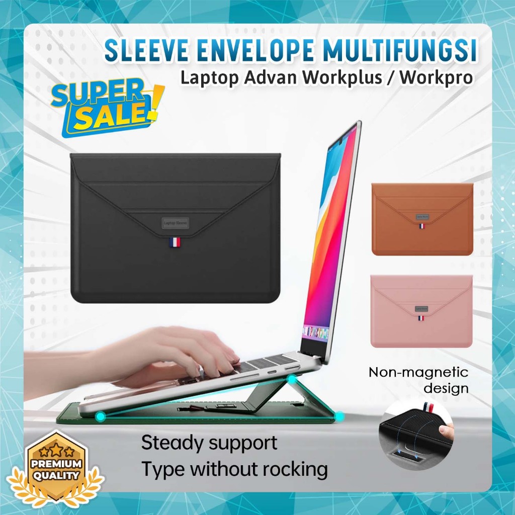 Jual Laptop Advan Workpro Workplus Sleeve Envelope Bag Stand Case ...