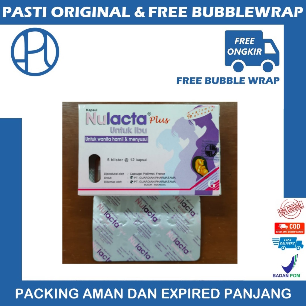 Jual NULACTA PLUS UNTUK IBU PER STRIP 12 KAPSUL | Shopee Indonesia