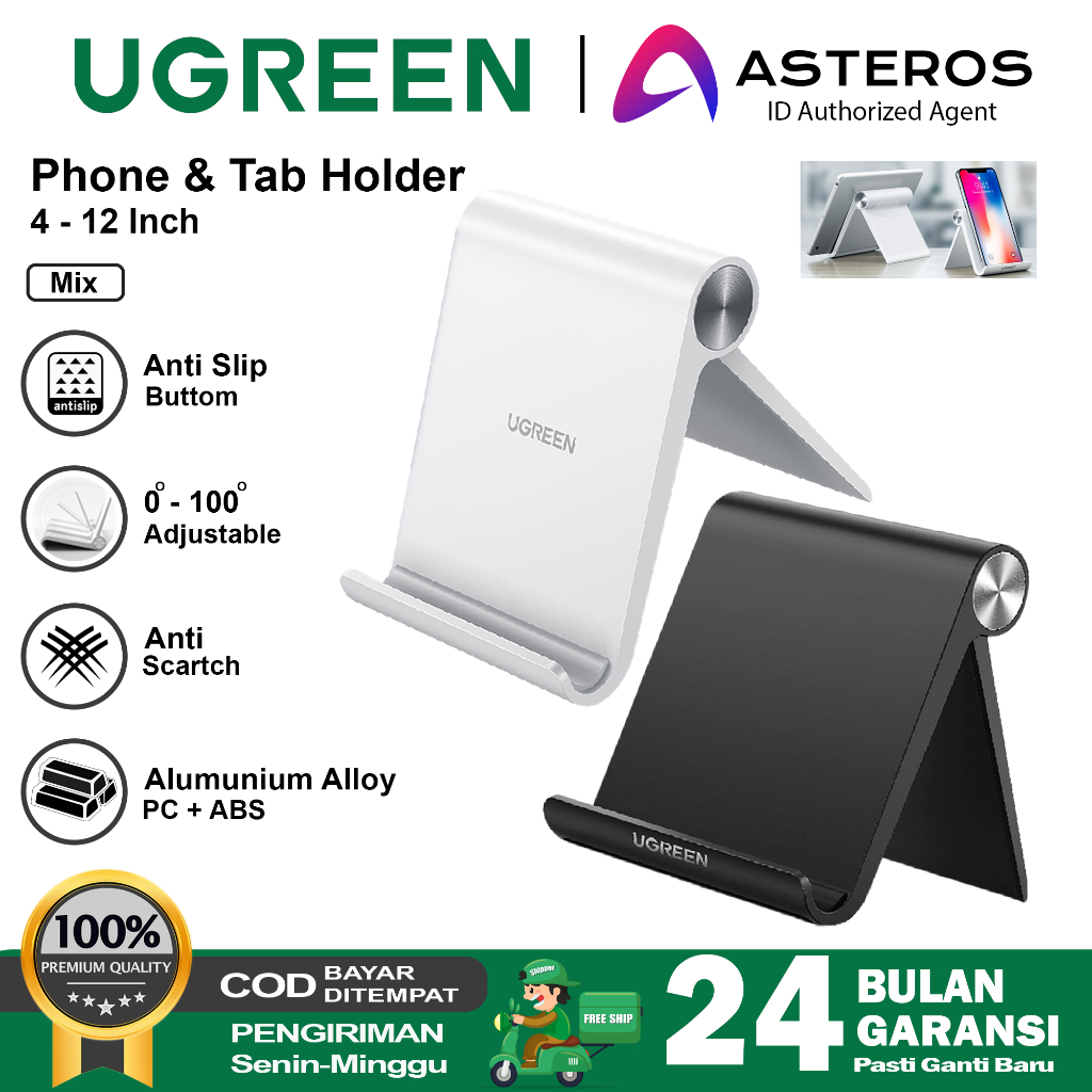 Jual UGREEN Stand Holder Dudukan Handphone Tablet Portable Universal ...