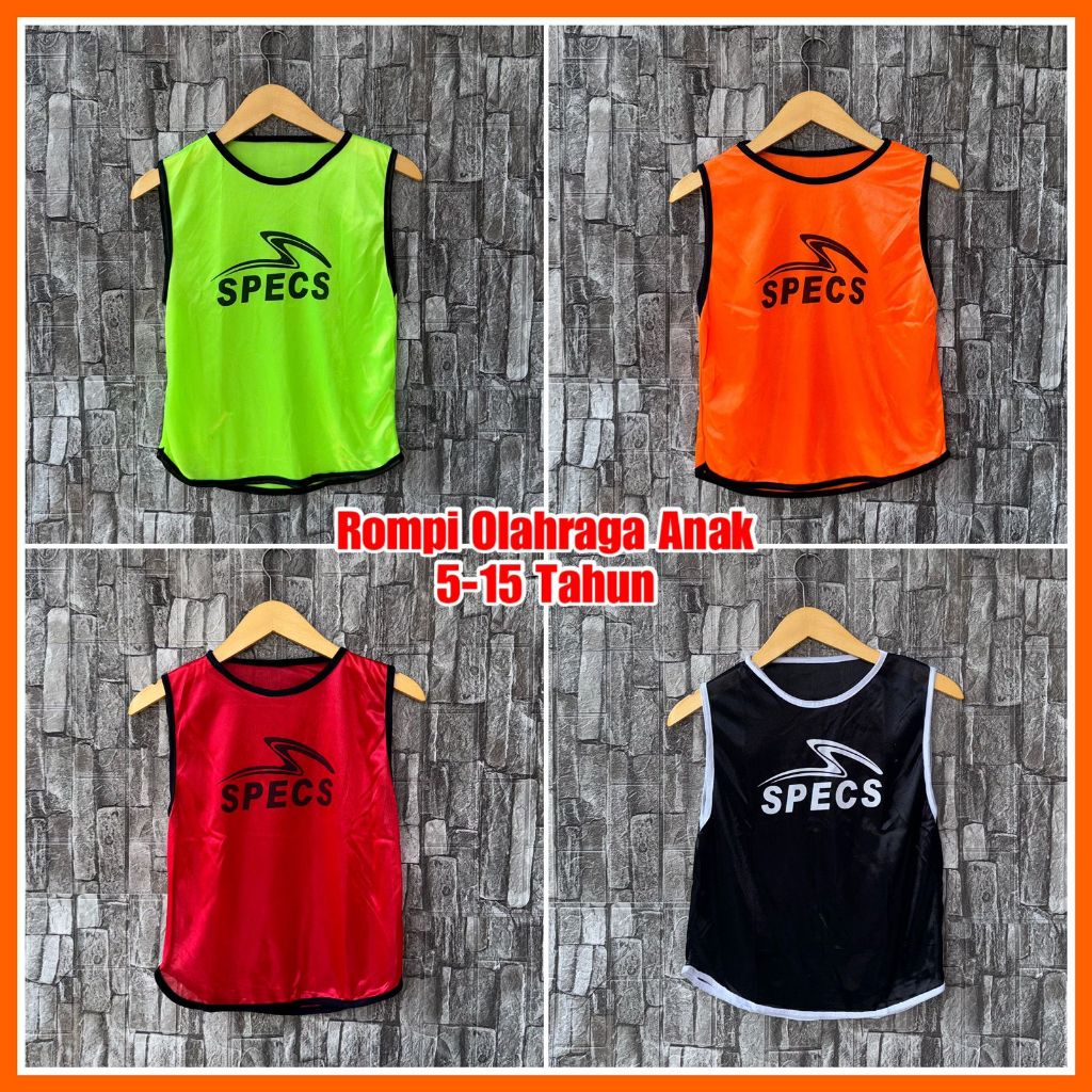 Jual Rompi Bola SSB anak anak Rompi futsal anak kids 5-15 tahun Rompi ...
