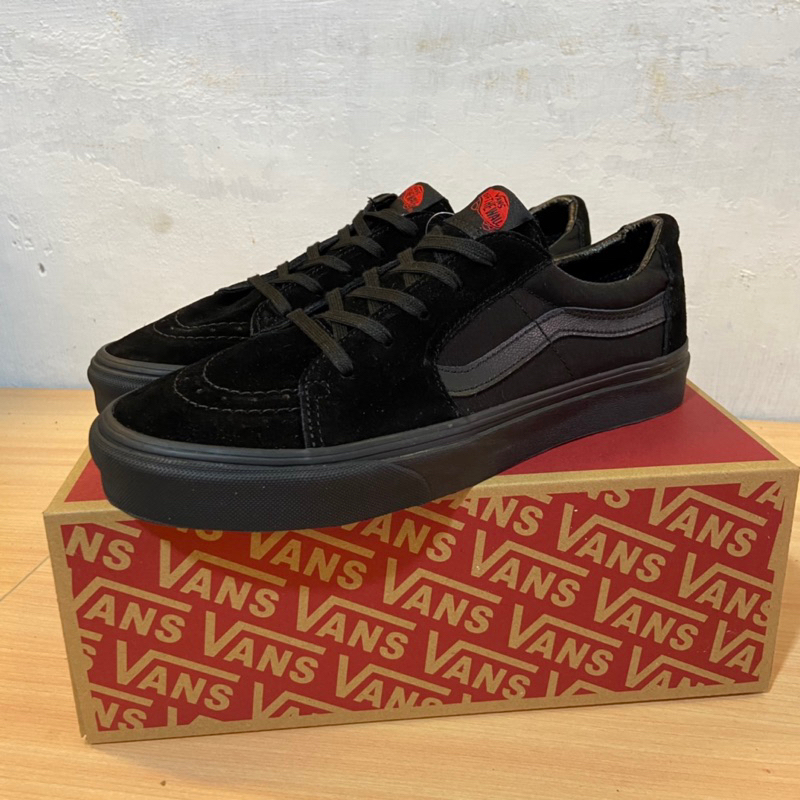 Jual VANS SK8 LOW FULL BLACK | Shopee Indonesia