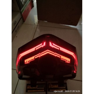 Jual (ORIGINAL) (PNP) stoplamp new Vario 125/150 custom lazy running ...
