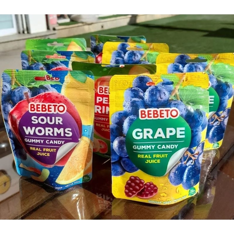 Jual Bebeto Gummy Candy Pouch Import Permen Gummy Bebeto Turkey ...