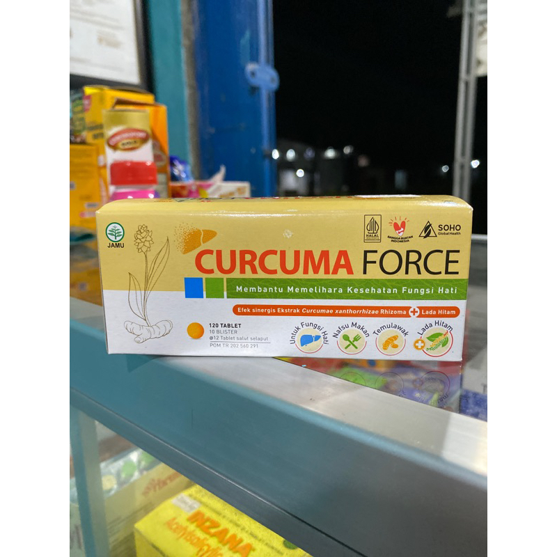 Jual Curcuma force (12 tab) | Shopee Indonesia