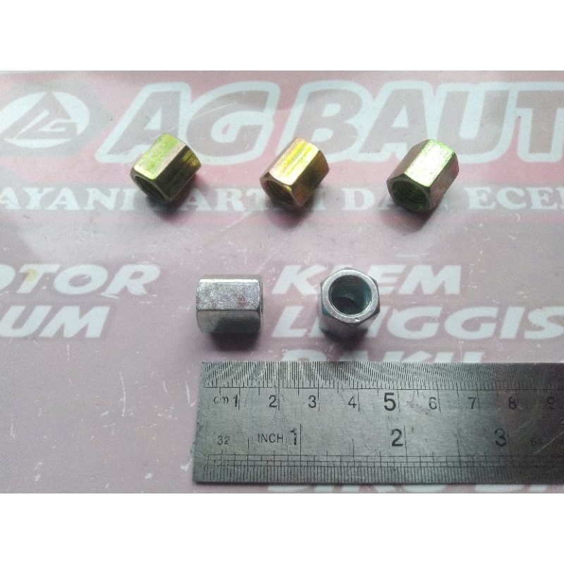 Jual Mur Spion Honda / Sambungan Spion Pendek M10 ( Baut 14 ) | Shopee ...