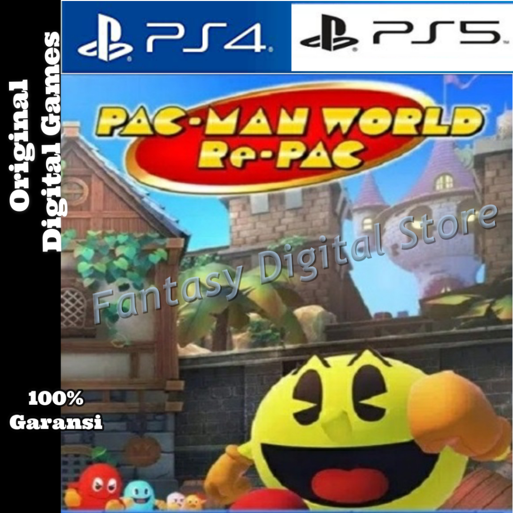 Jual PACMAN PAC-MAN WORLD Re-PAC PS4 PS5 DIGITAL | Shopee Indonesia