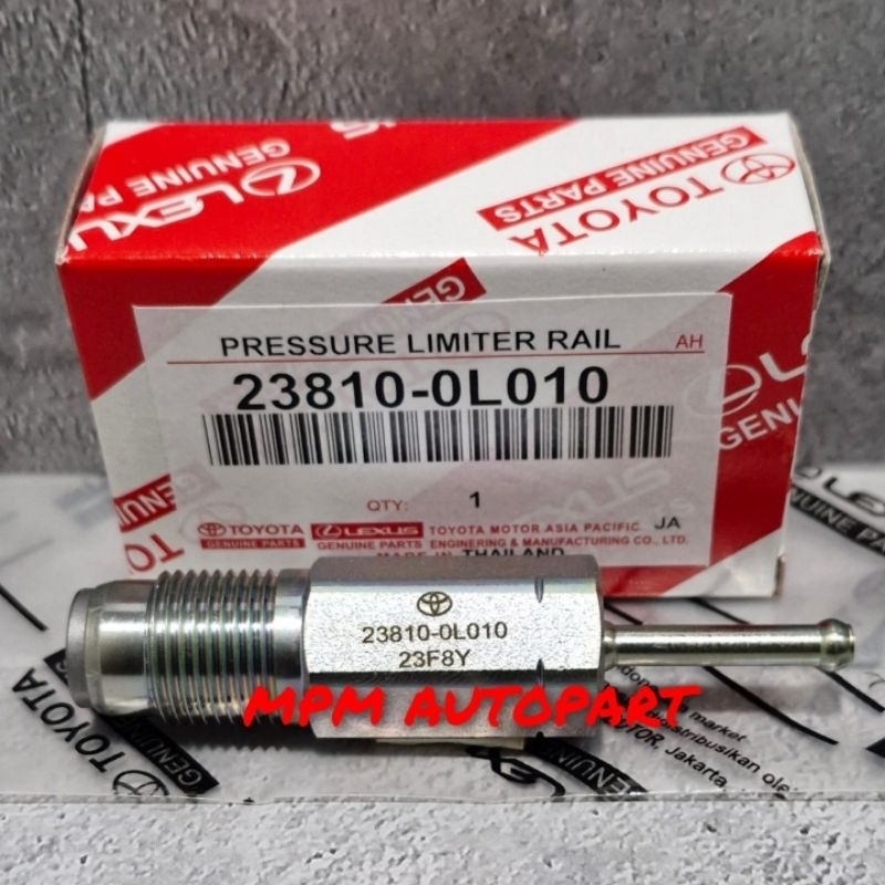 Jual valve sensor limiter pressure commonrail innova hilux fortuner ...