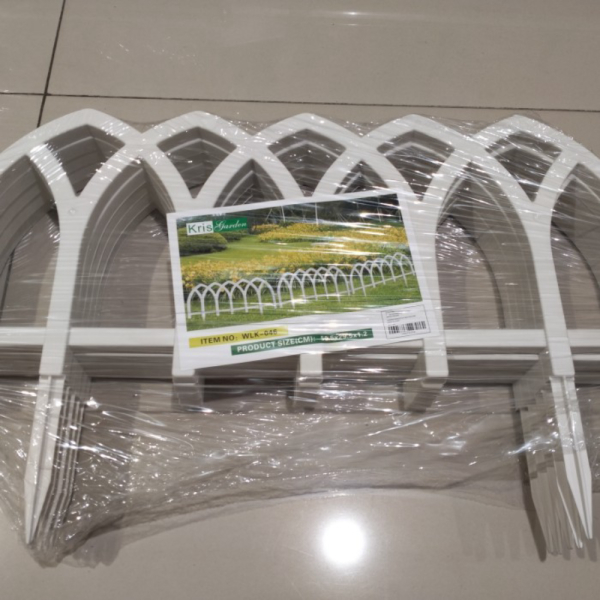 Jual Promo Kris Garden Pagar Taman Plastik Isi 5 Pcs Murah | Shopee ...