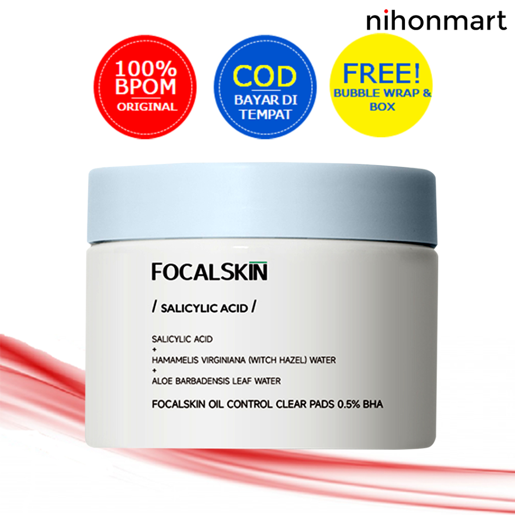 Jual Focalskin Oil Control Clear Pads (60 pads) | Shopee Indonesia
