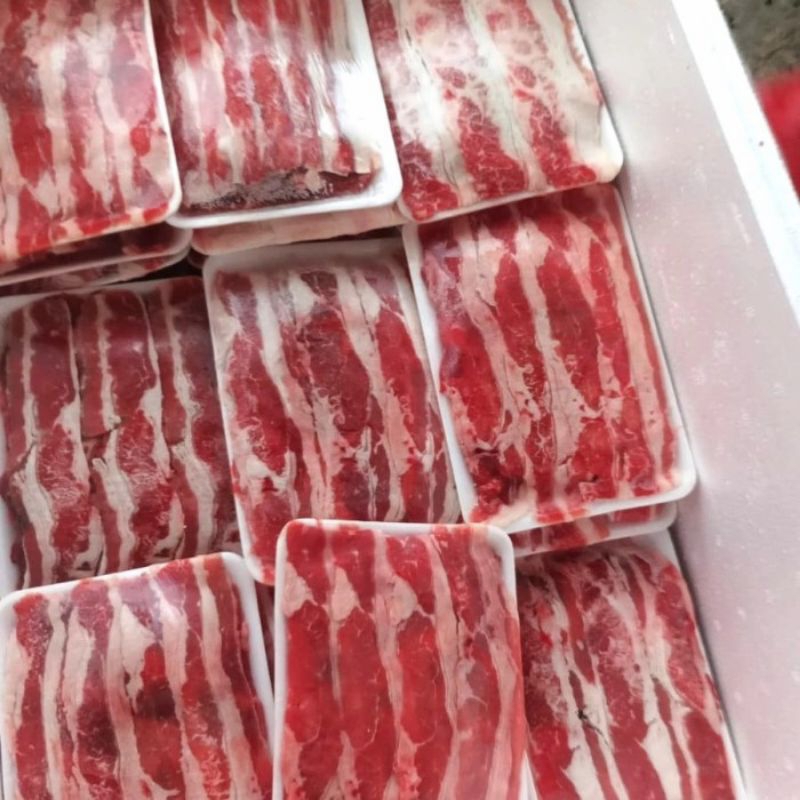 Jual Daging Sapi Beef Slice 500gr Frozen Food Sukabumi | Shopee Indonesia