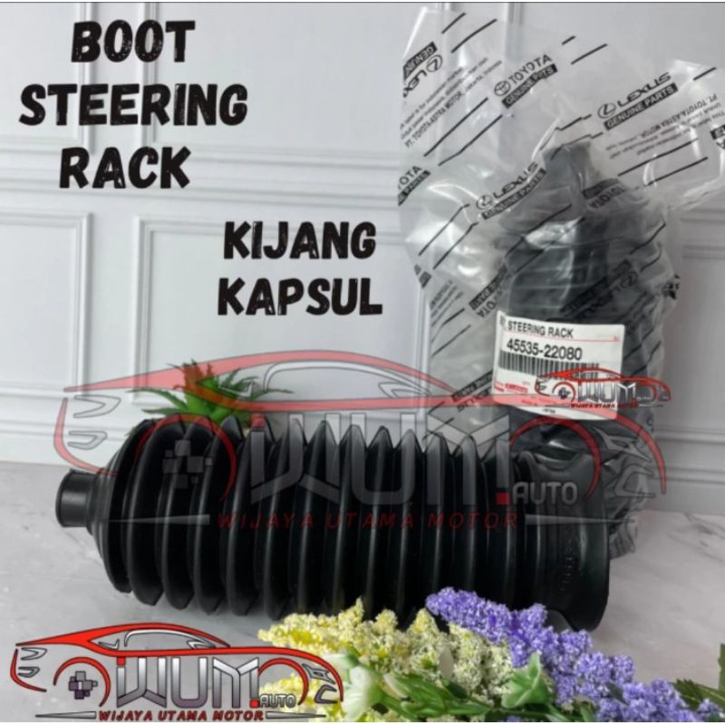 Jual karet boot rack steering karet rak stir kijang kapsul original 100 ...