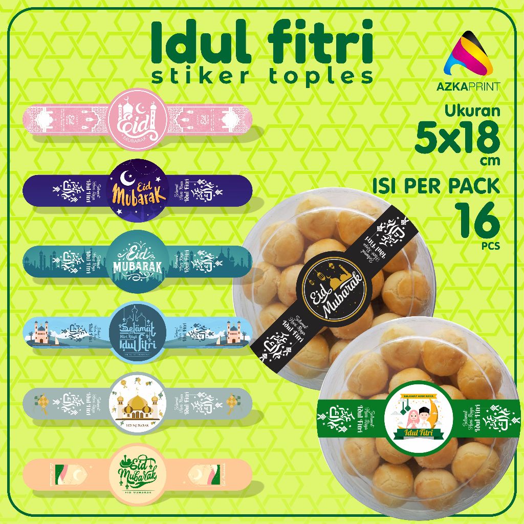Jual Stiker toples idul fitri - stiker toples lebaran - sticker idul ...