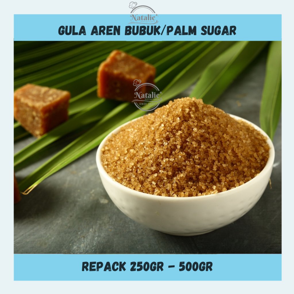 Jual Gula Aren Bubuk PALM SUGAR 500 GRAM - Gula Semut Aren Original ...
