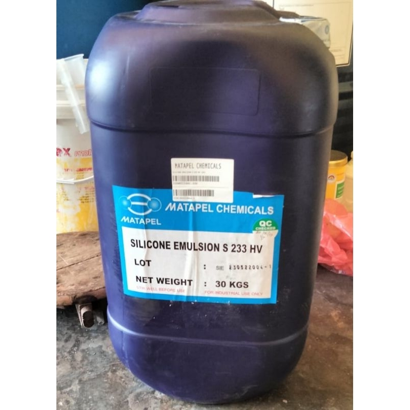 Jual Silicone emulsion s 233 hv 1kg | Shopee Indonesia