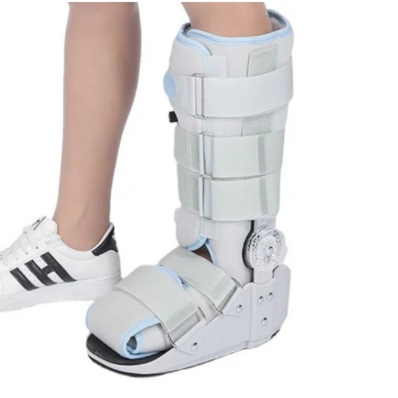 Jual walker boot Ankle brace with ROM hinged air boot | Shopee Indonesia