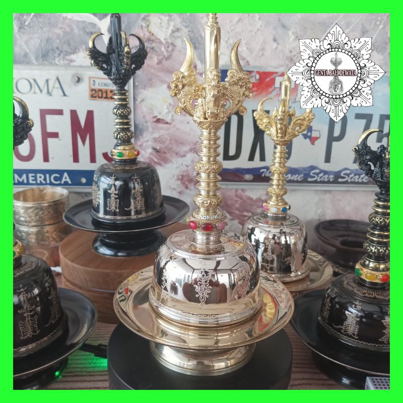 Jual GENTA BALI DEWATA / GENTA NAWA SANGA 8 CM BONGKOK / BAJRA NAWA ...