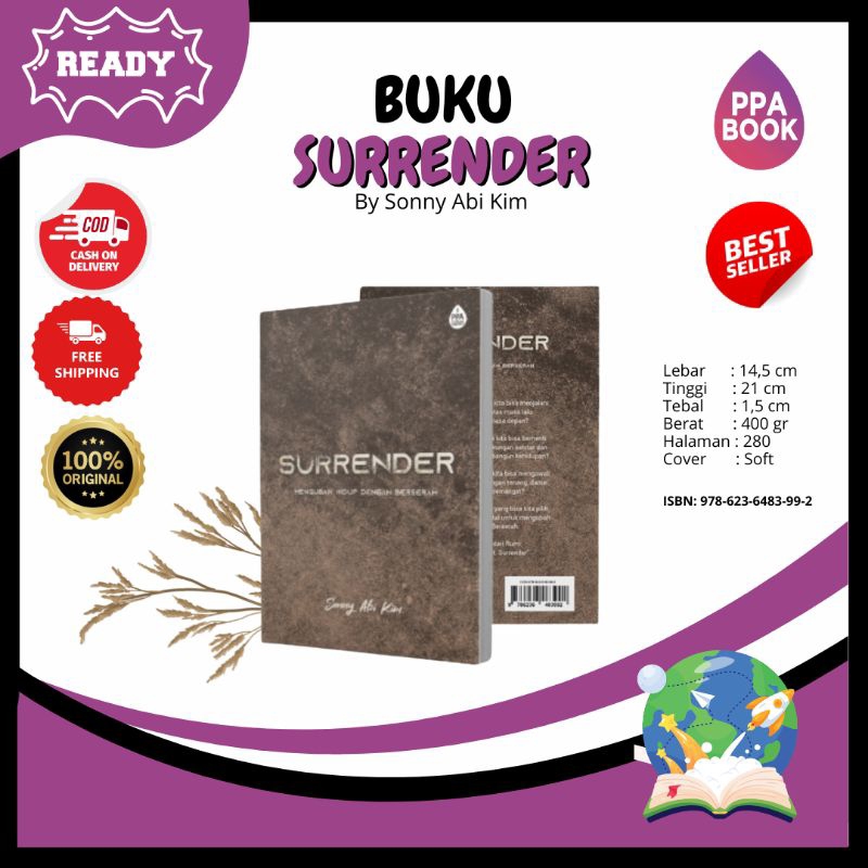 Jual buku surrender original by sonny abi kim ppa book buku islami bacaan ppa institute | Shopee ...