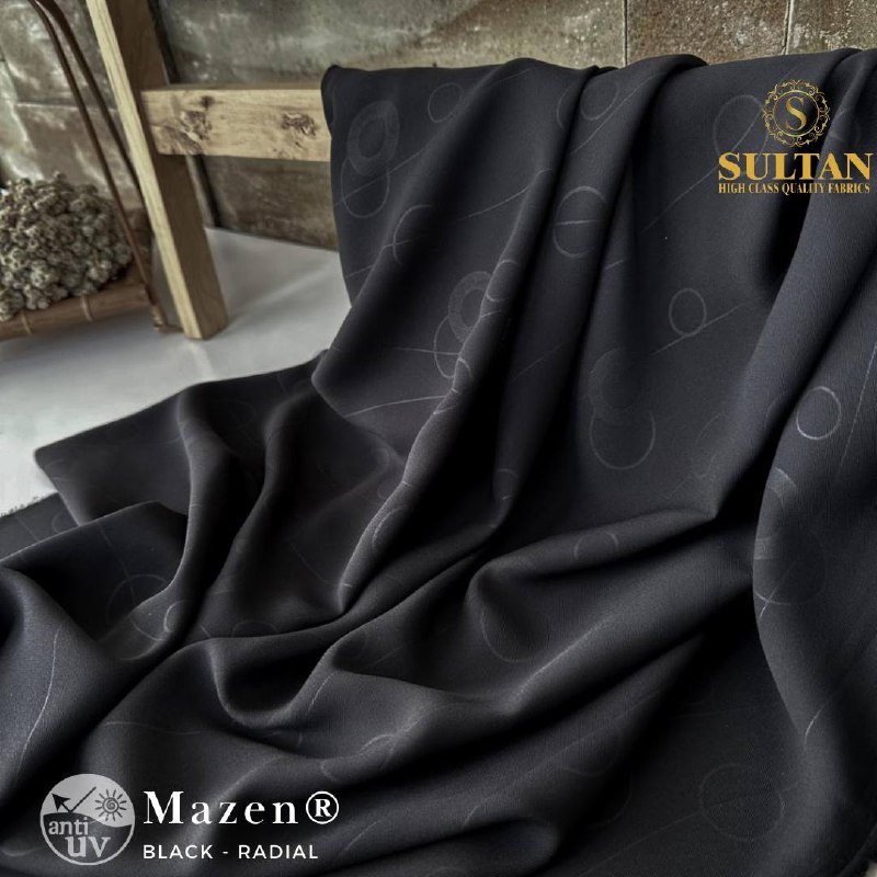 Jual KAIN MAZEN ANTI UV SULTAN EMBOSS RADIAL 50 cm | Shopee Indonesia