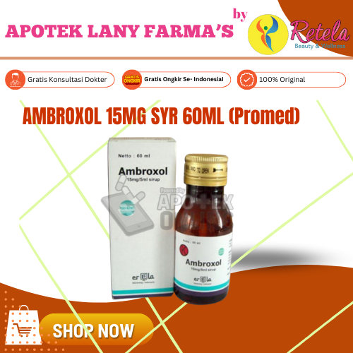 Jual Ambroxol 15Mg Syr 60Ml | Shopee Indonesia