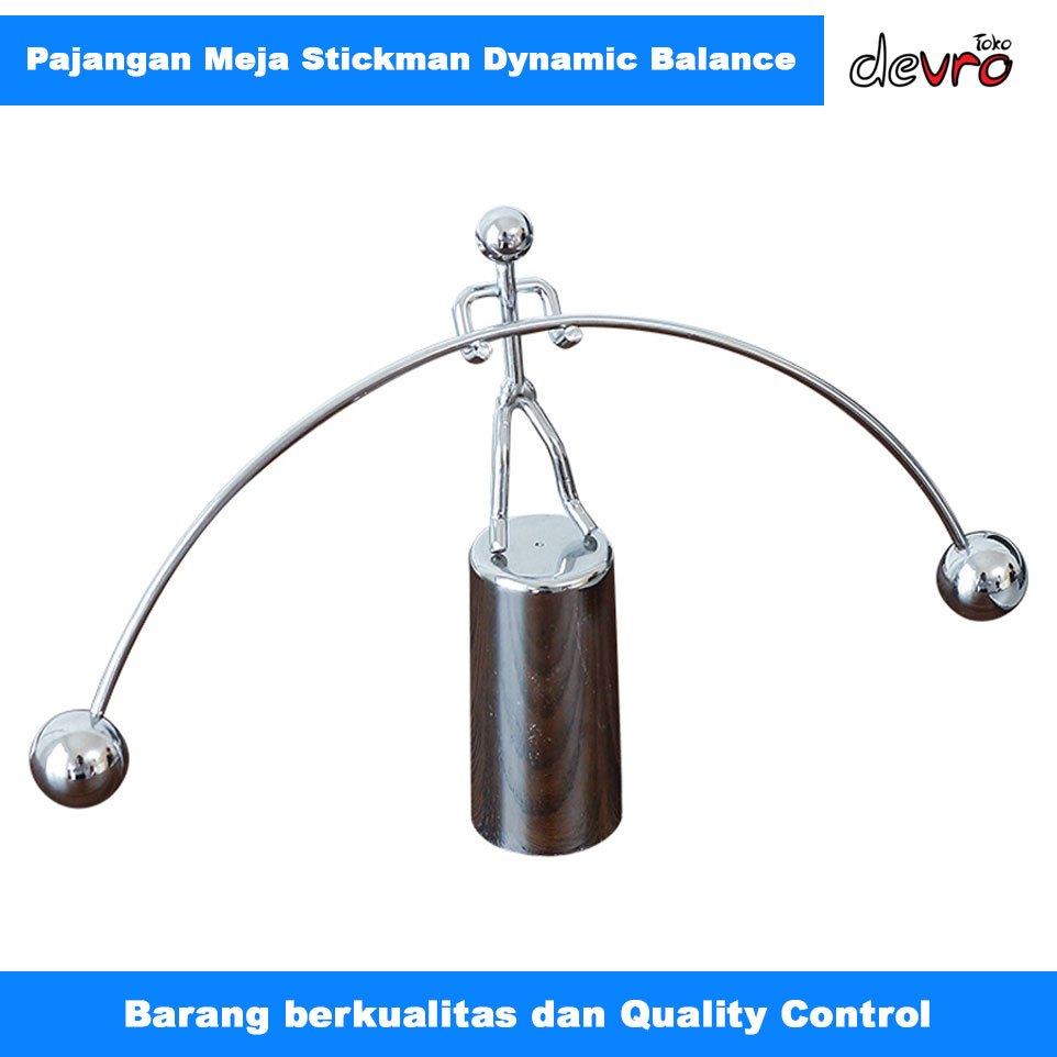 Jual Pajangan Meja Stickman Cradle Dynamic Balance Instrument Ball Pendulum | Shopee Indonesia