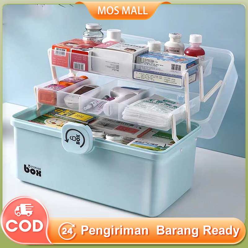 Jual Kotak Obat Penyimpanan Serbaguna / Medicine box / Storage Box ...