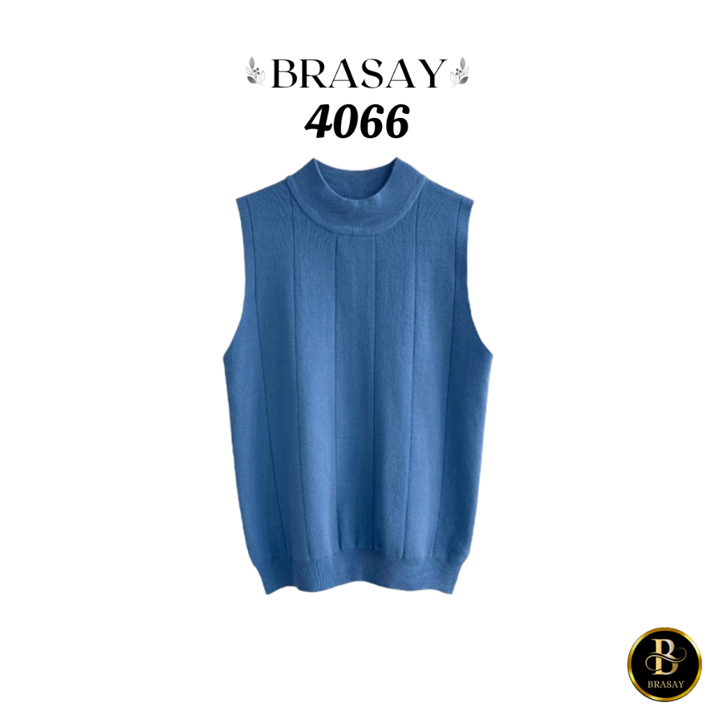 Jual Brasay Turtleneck Wanita Tanktop Rajut Tengtop Tank Top Blouse ...