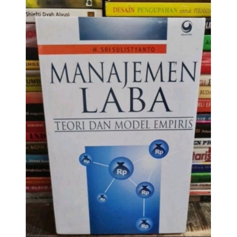 Jual manajemen laba teori dan model empiris by h.sri sulistyanto ...
