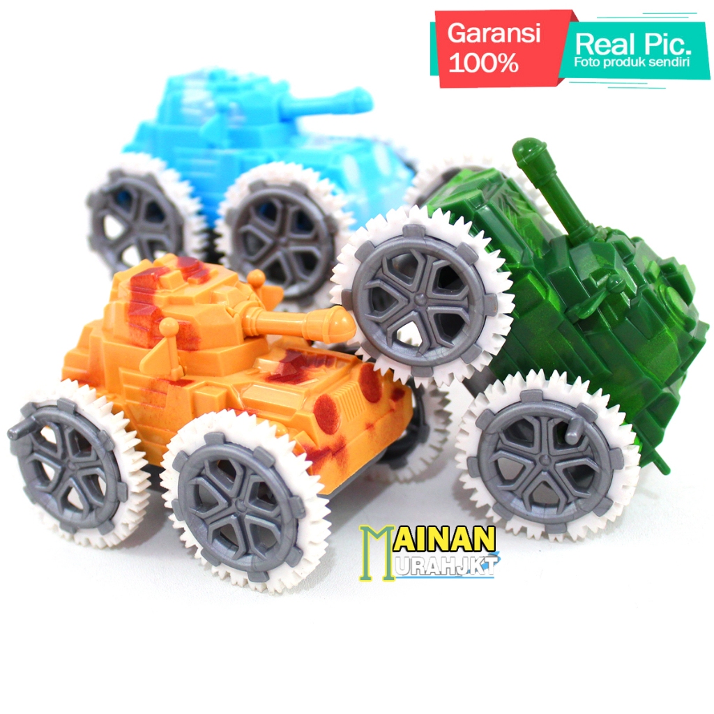 Jual MAINANKEI MAINAN ANAK MURAH TANKS STUNT MOBIL TANK JUNGKIR BALIK ...