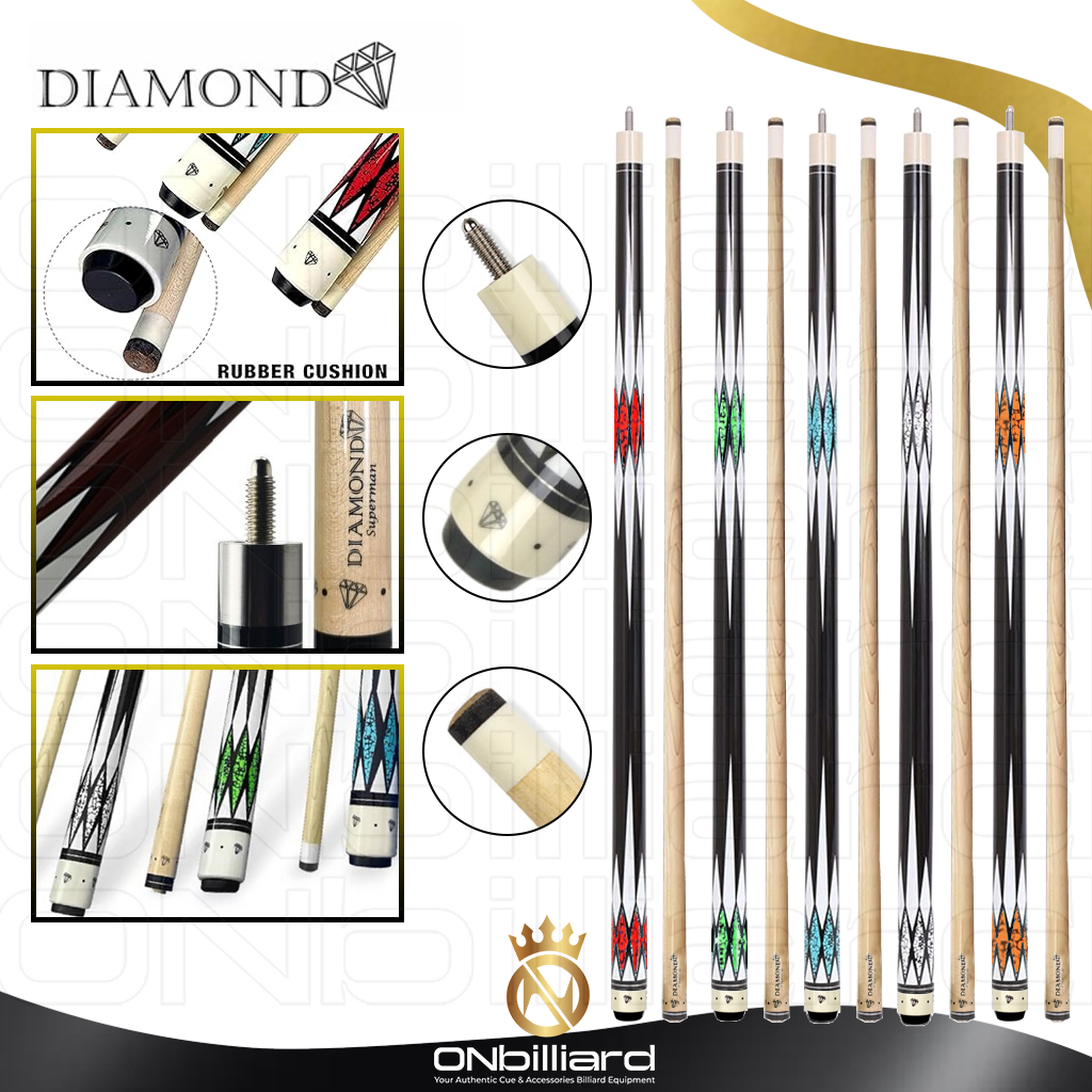Jual Stick Billiard Diamond Maple Cue Stik Play Biliar Biliyar Biliard ...