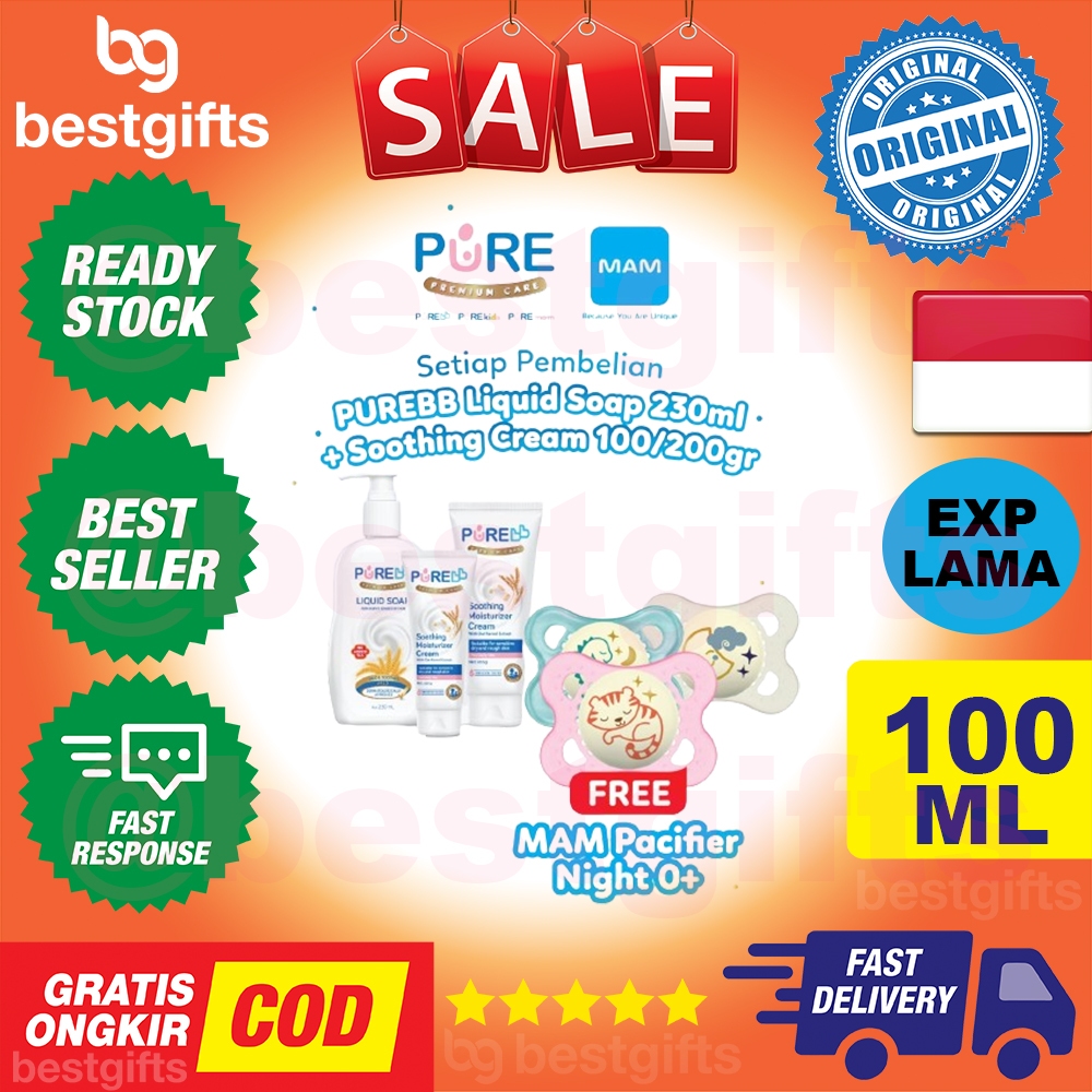Jual PURE BABY PUREBABY PUREKIDS SOOTHING MOISTURIZER MOISTURIZING ...