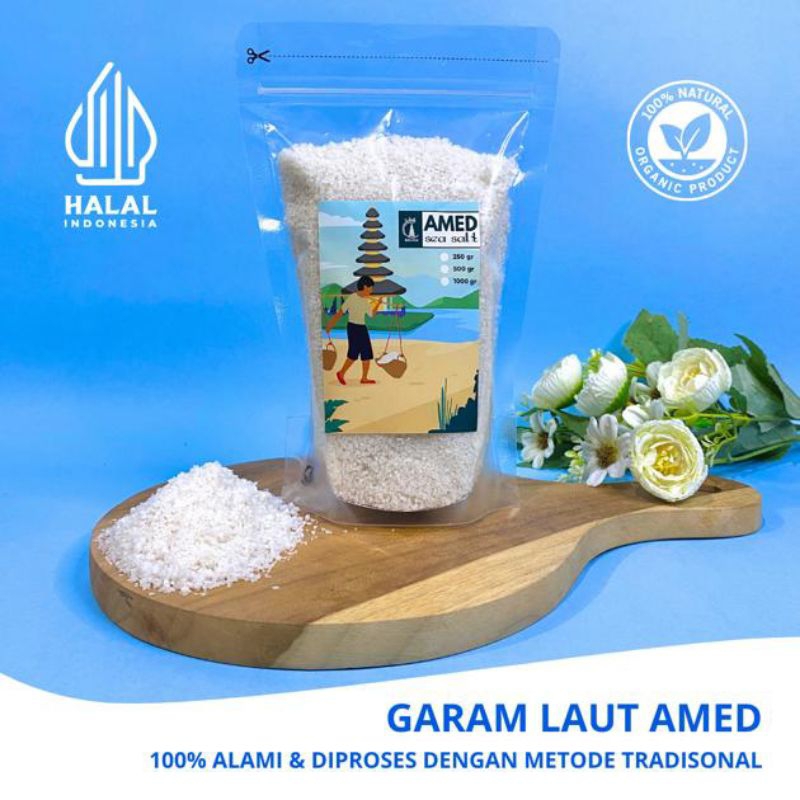 Jual Garam Amed Bali 500gr / Bali Amed salt | Shopee Indonesia