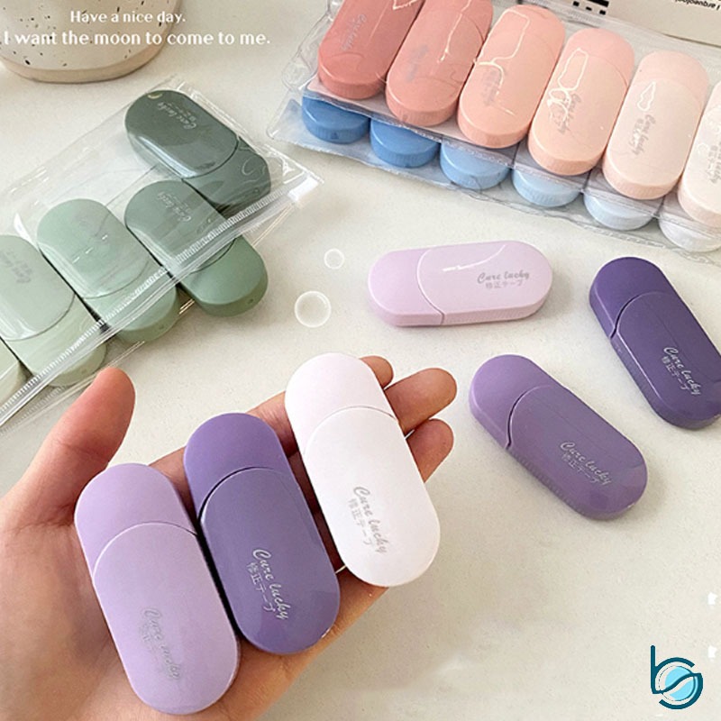 Jual Correction Tape Lucu Warna Pastel/Tip Ex Kertas Kualitas Bagus ...