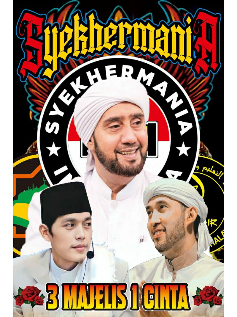 Jual bendera syekhermania 3 majelis 1 cinta hd | Shopee Indonesia